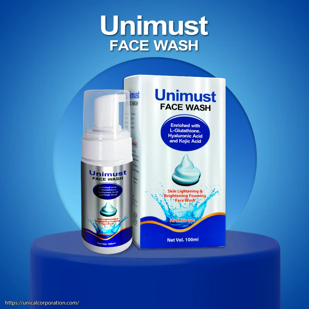 Unimust Face Wash - Anti acne, Melasma, Lightening in - 2025